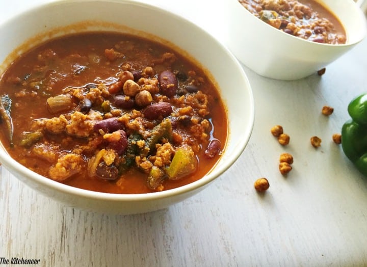 Smoky Triple Pepper Chili