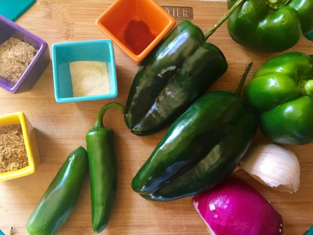 Smoky Triple Pepper Chili