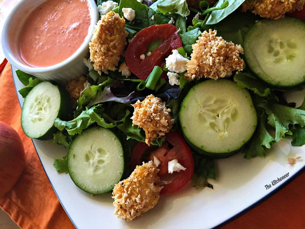Popcorn Chicken Salad