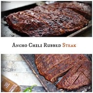 Ancho Chili Rubbed Steak
