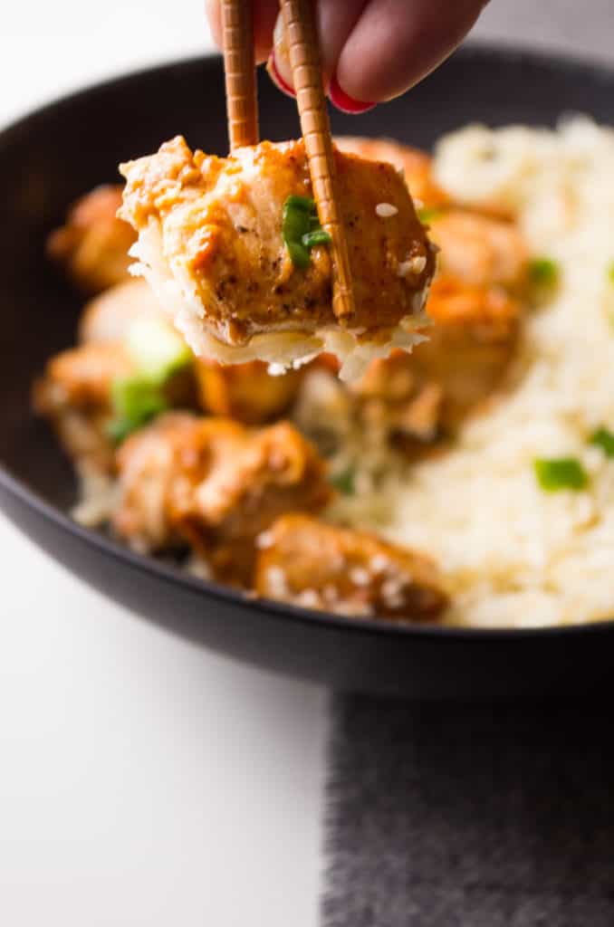 Whole30 Sticky Mango Chicken